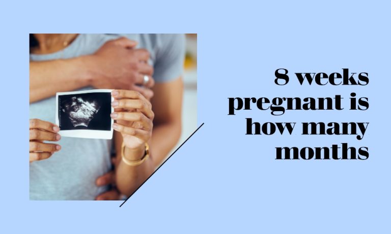 8 Weeks Pregnant Is How Many Months | Doctor Espo